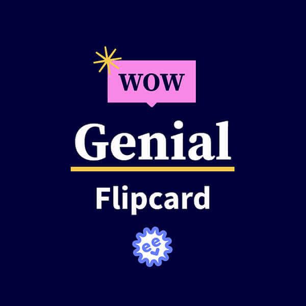 Flipcard génial | Modèles Genially